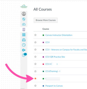 Unclutter your Canvas dashboard - VSC IT