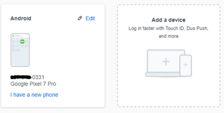 Enroll a new device with Duo - VSC IT